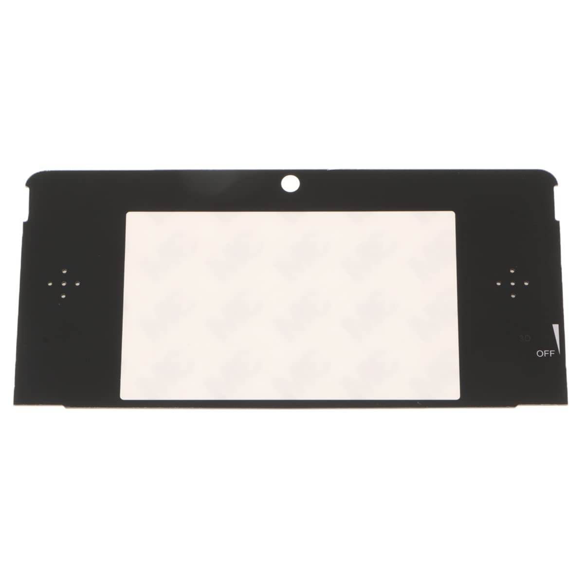 2pcs Replacement 3DS Display Faceplate Top Front LCD Screen Lens Cover for Nintend 3DS Screen Accessories Repair Parts