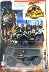 matchbox 2022 - armored action truck - jurassic world dominion series