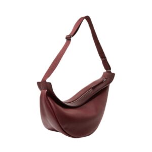 xponni y2k sling bags for women y2k crossbody sling bags for women small sling bag leather sling bags for women (wine red)