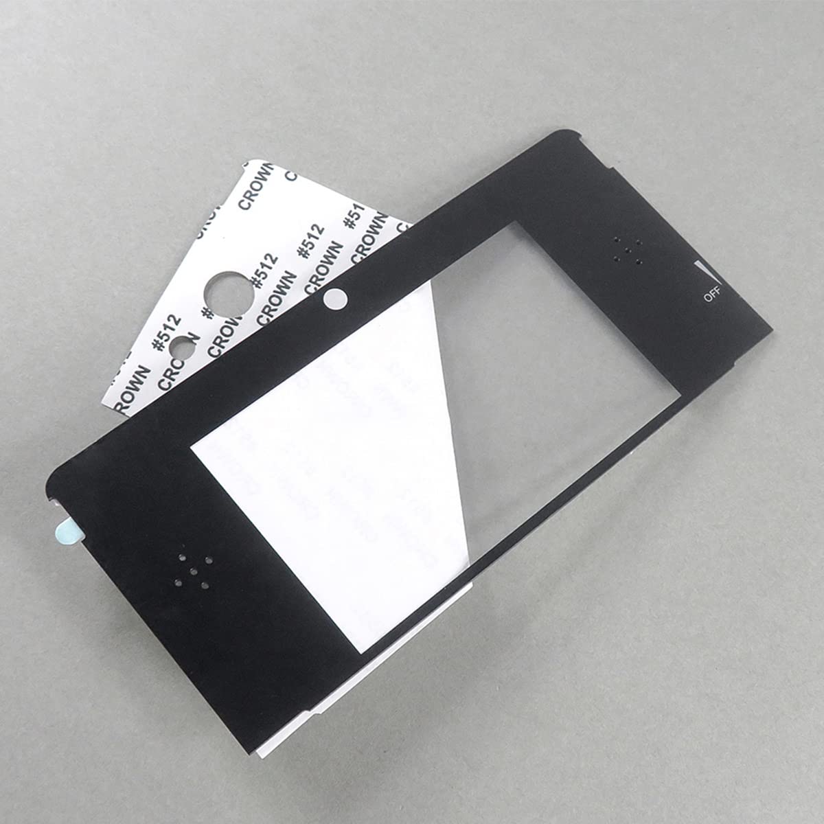 2pcs Replacement 3DS Display Faceplate Top Front LCD Screen Lens Cover for Nintend 3DS Screen Accessories Repair Parts