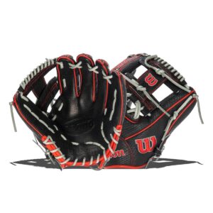 wilson a2000 super snakeskin 1786 spin control 11.5" baseball glove