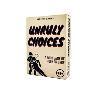 Unruly Choices - A Wild Game of Truth or Dare | Party Game | Perfect for College, Birthday’s & Games Nights | Bachelor & Bachelorette Parties