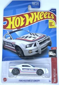 hot wheels 2022 -ford mustang gt concept - hw rescue 4/10 [white] 188/250