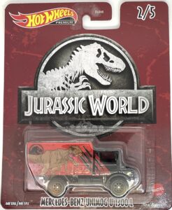 hot wheels 2022 - mercedes-benz unimog u 1300 l - hw premium - jurassic world series 2/5