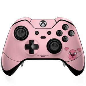 skinit decal gaming skin compatible with xbox one elite controller - officially licensed warner bros steven universe pink lion design