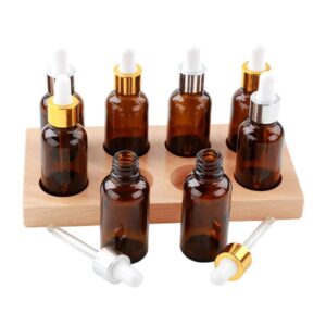 harilla wood sensory material 8 pieces tasting bottles set,