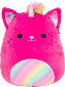 squishmallows official kellytoy plush 8 inch squishy soft plush toy animals (lizette caticorn)