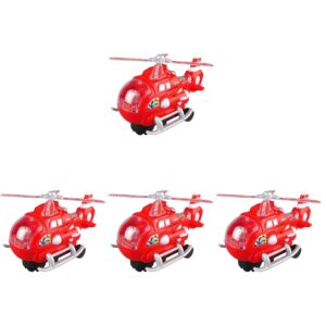 4pcs universal helicopter toddler toy glowing helicopter toy kids helicopter portable helicopter toy assembly helicopter plaything funny helicopter kids plaything children toy