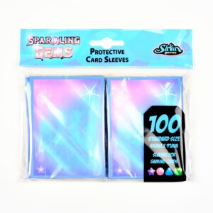 sparkling gems: card sleeves (100 count)