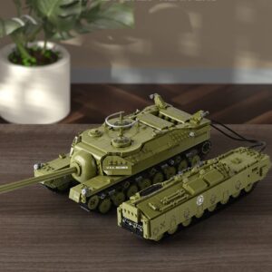 Nifeliz T28 Super Heavy Tank Model Toy for Adults, Collectible Military Building Display Set, A WW2 Army Tank Display Piece (2,986 Pieces)