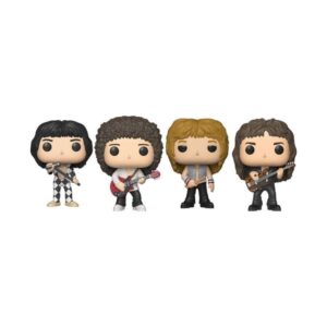 Funko Pop! 4-Pack Rocks: Queen - Freddie Mercury/Brian May/Roger Taylor/John Deacon (Special Edition) Vinyl Figures