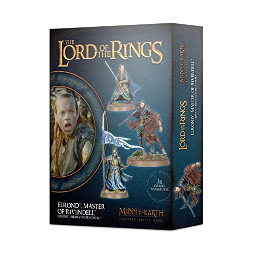 The Lord of The Rings - Elrond, Master of Rivendell - Middle-Earth Strategy Battle Game