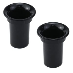 mewutal 2pcs speaker cabinet port tube speaker accessories plastic speaker cabinet port tube for concern party stage (53×65mm/2.09"×2.56")