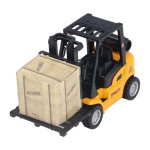 btihceuot forklift model, forklift toy kids forklift 360 degree polishing dropresistant engineering vehicle model for kids age 3 and up to play