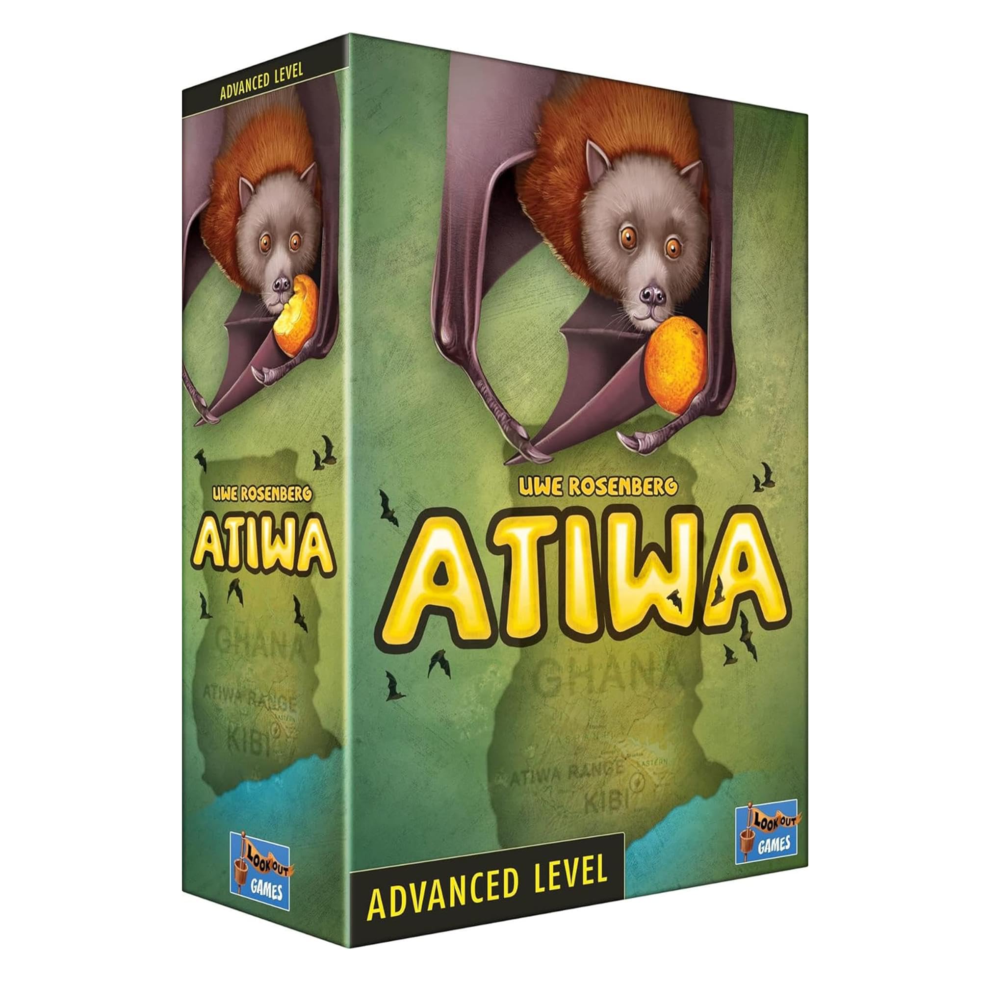 Atiwa Board Game | Fruit Bat Farming Game | Worker Placement Strategy Game | Resource Management Game for Kids and Adults | Ages 12+ | 1-4 Players | Avg. Playtime 90 Minutes | Made by Lookout Games