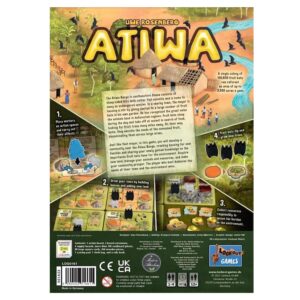 Atiwa Board Game | Fruit Bat Farming Game | Worker Placement Strategy Game | Resource Management Game for Kids and Adults | Ages 12+ | 1-4 Players | Avg. Playtime 90 Minutes | Made by Lookout Games