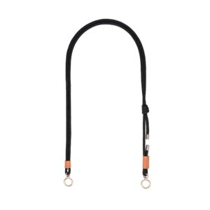 moshi crossbody phone strap - midnight black