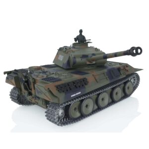 TOUCAN RC HOBBY Heng Long Tk7.0 1/16 Remote Control Tank Ir Bb Shoots Military Armored Car Smoke Effect (Upgraded Edition)