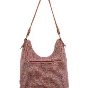 The Sak Sequoia Crochet Hobo (Red Static)