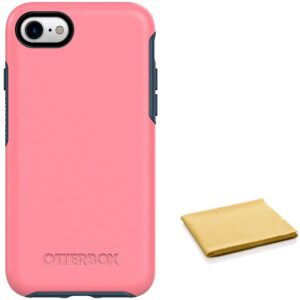 otterbox symmetry series case for iphone se 3rd gen (2022), iphone se 2nd gen (2020), iphone 8/7 (not plus) - includes cleaning cloth, eco-friendly packaging - saltwater taffy