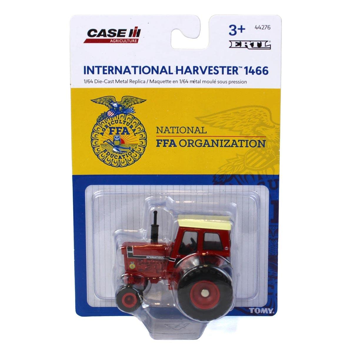 ERTL 1/64 International Harvester 1466 Black Stripe Wide Front with FFA Logo