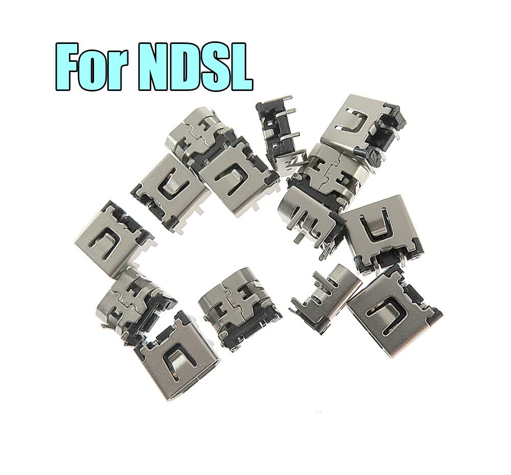 3pcs for NDSL Replacement Charging Socket Port for Nintendo DS Lite Charging Port Connector Repair Part