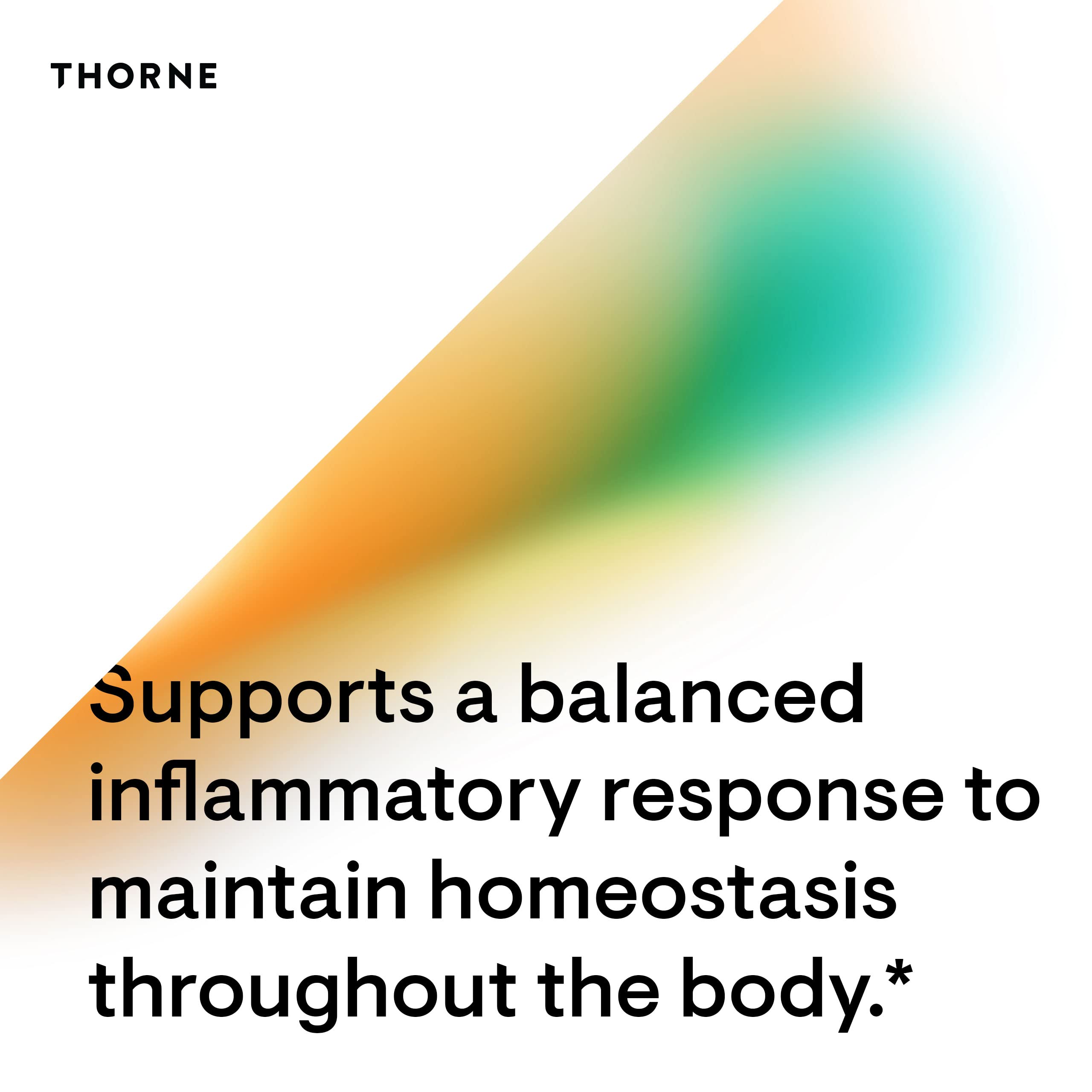 THORNE Pro-Resolving Mediators - Combines Pre-Resolving Mediators with EPA and DHA - Supports a Balanced Inflammatory Response and Healthy Brain Structure - 60 gelcaps