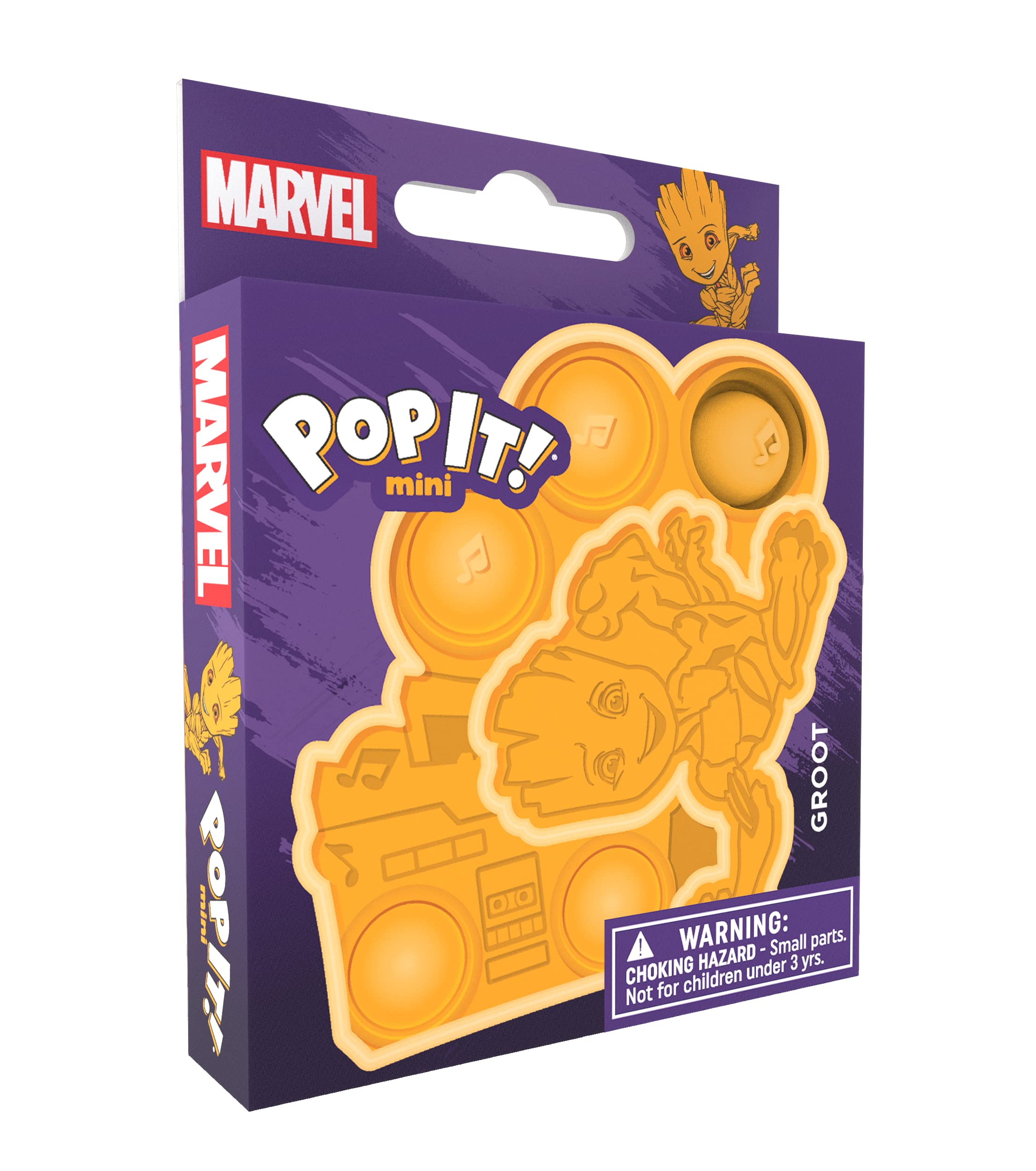 Pop It! Buffalo Games - Marvel Mini Baby Groot