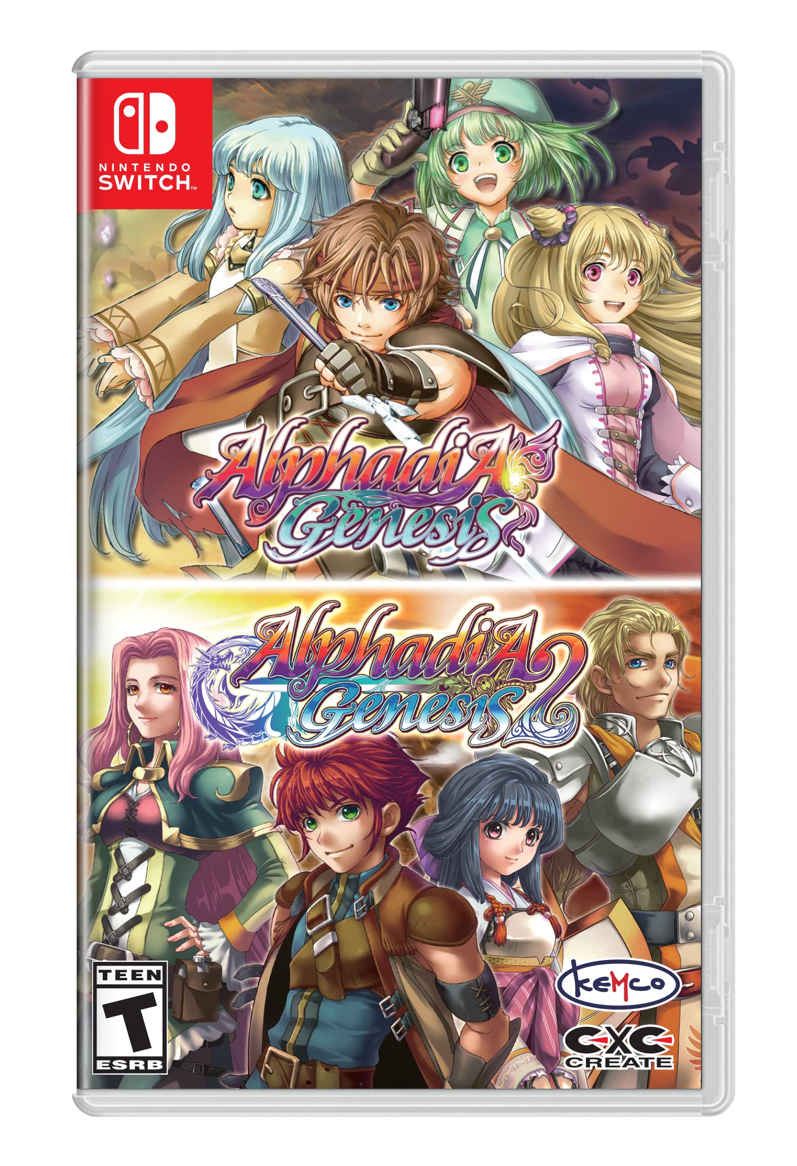 Alphadia Genesis 1 & 2 - Nintendo Switch