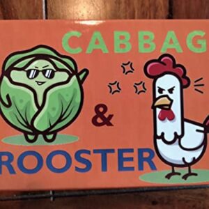 Cabbage & Rooster, A Card & Tile Game