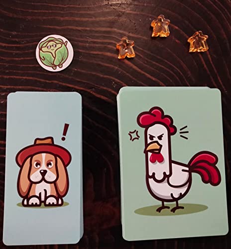 Cabbage & Rooster, A Card & Tile Game