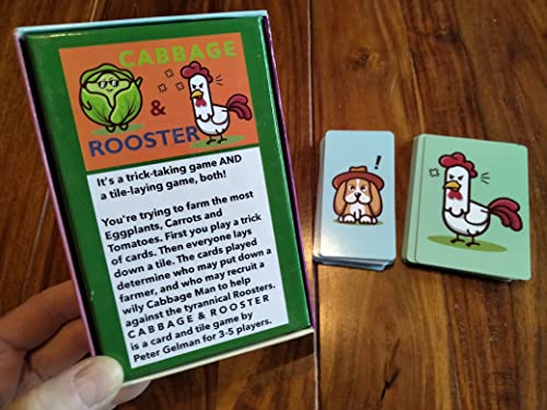 Cabbage & Rooster, A Card & Tile Game