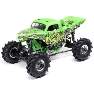 losi rc crawler lmt 4 wheel drive solid axle mega truck brushless rtr batteries and charger not included king sling los04024t1