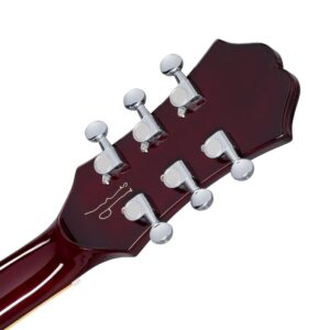 Epiphone Noel Gallagher Riviera, Dark Wine Red with Case