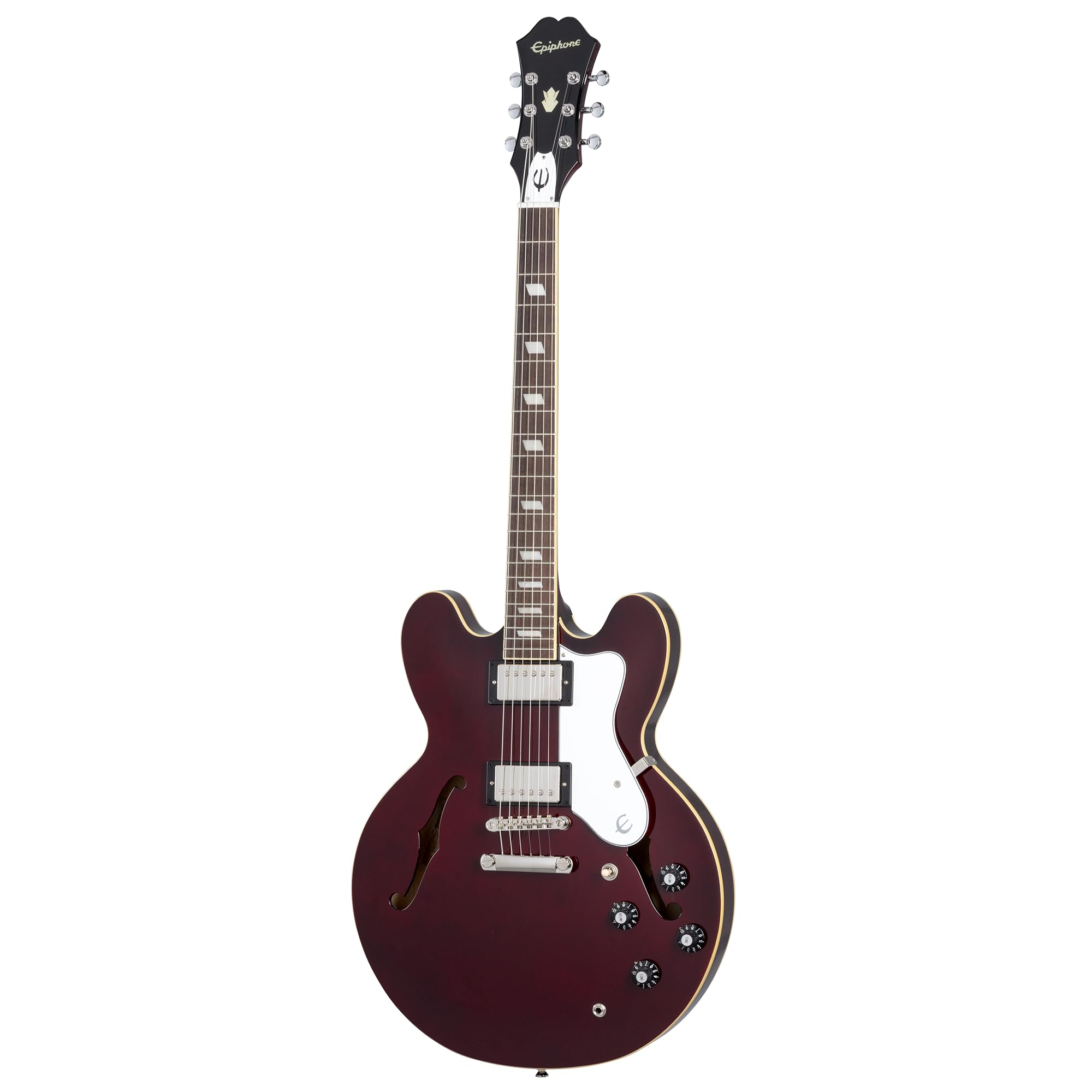 Epiphone Noel Gallagher Riviera, Dark Wine Red with Case