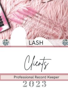 lash clients professional record keeper: 2023