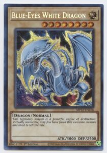 blue-eyes white dragon - mp22-en266 - prismatic secret rare - 1st edition