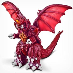 jaykenixo new destroyah movie action figure - dragon monster toy size 8’’ carry bag included