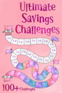 ultimate savings challenges book: unique and interactive money saving challenge book with variety of saving challenges from $50 to $20000 | daily, weekly cash savings tracker