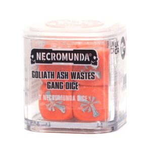 necromunda - goliath ash wastes gang dice set