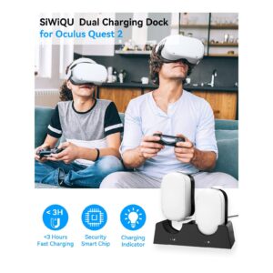 Charging Dock for Oculus 2, Charging Station Stand Headset Display Holder wiht Indicator for Oculus 2