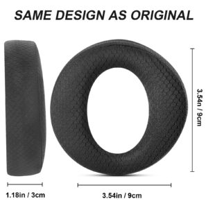 GVOEARS Ear Pads Cushions Replacement for Sony PlayStation 5 PS5 Pulse 3D Wireless Headset (Breathable Mesh Fabric)