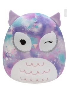 squishmallows solina the owl 16" soft squishy pillow