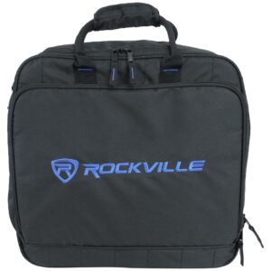 Rockville MB1615 DJ Gear Mixer Gig Bag Case 16" x 15.5" x 6",Black