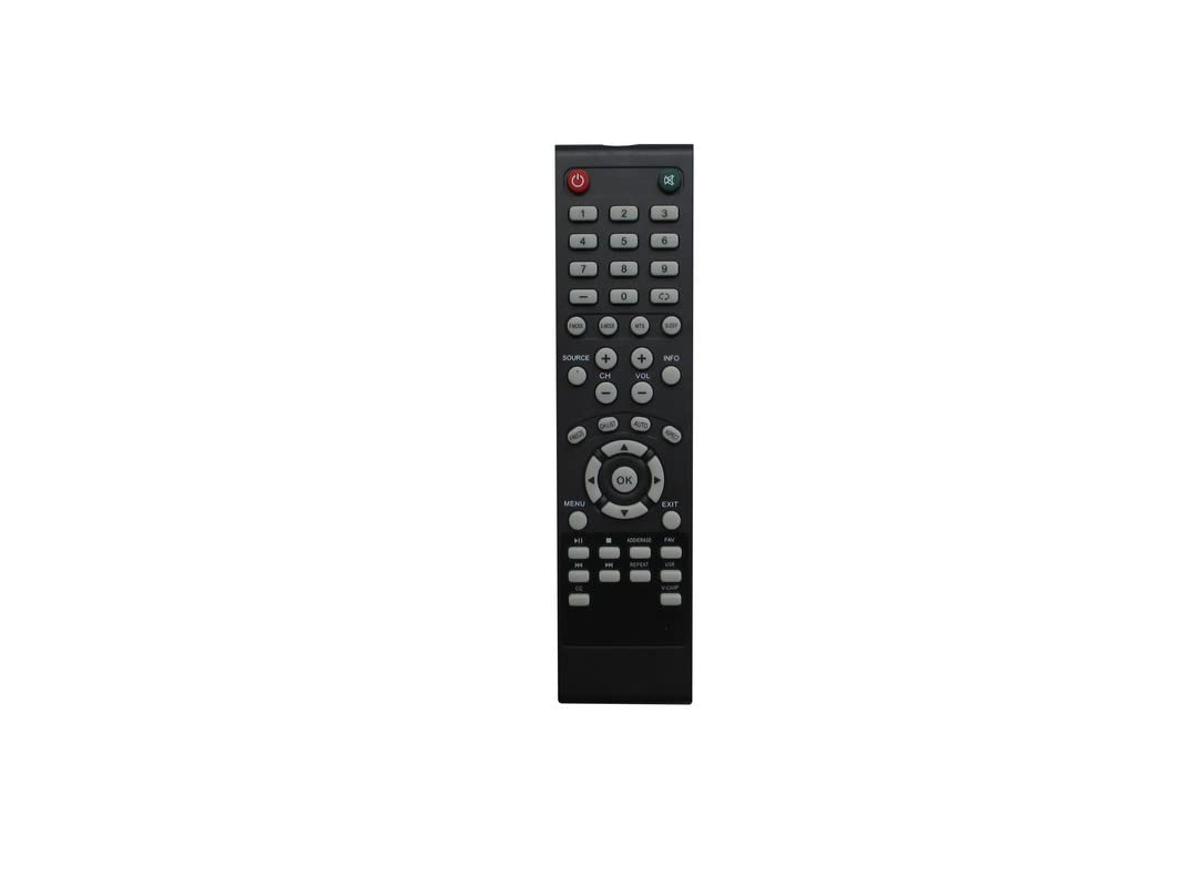 Remote Control for Proscan PLDED3273A-EC PLED1960A-H PLED2329A-C PLDED3273A-F PLDED3280A-B PLDED4331A-B PLED2435A-J RTDVD3215-D RTU6549-B RT1970 Smart LCD LED TV