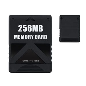 tolesum 256mb memory card for ps2, high speed data accessories compatible with playstation 2 console gaming accessories