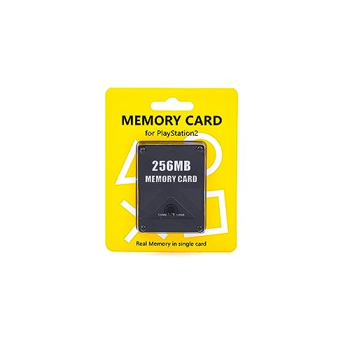 Tolesum 256MB Memory Card for PS2, High Speed Data Accessories Compatible with PlayStation 2 Console Gaming Accessories