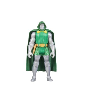 marvel legends series retro 375 collection doctor doom 3.75-inch collectible action figures, toys for ages 4 and up