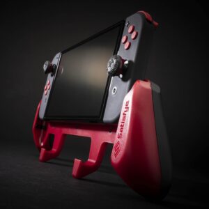 Satisfye - ZenGrip Pro Gen 3 OLED, a Switch Grip Compatible with Nintendo Switch - Comfortable & Ergonomic Grip, Joy Con & Switch Control. #1 Switch Accessories Designed for Gamers (Red)