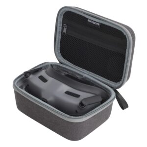 anbee goggles 2 carrying case, portable hard case storage bag compatible with dji avata drone pro-view combo - dji goggles 2